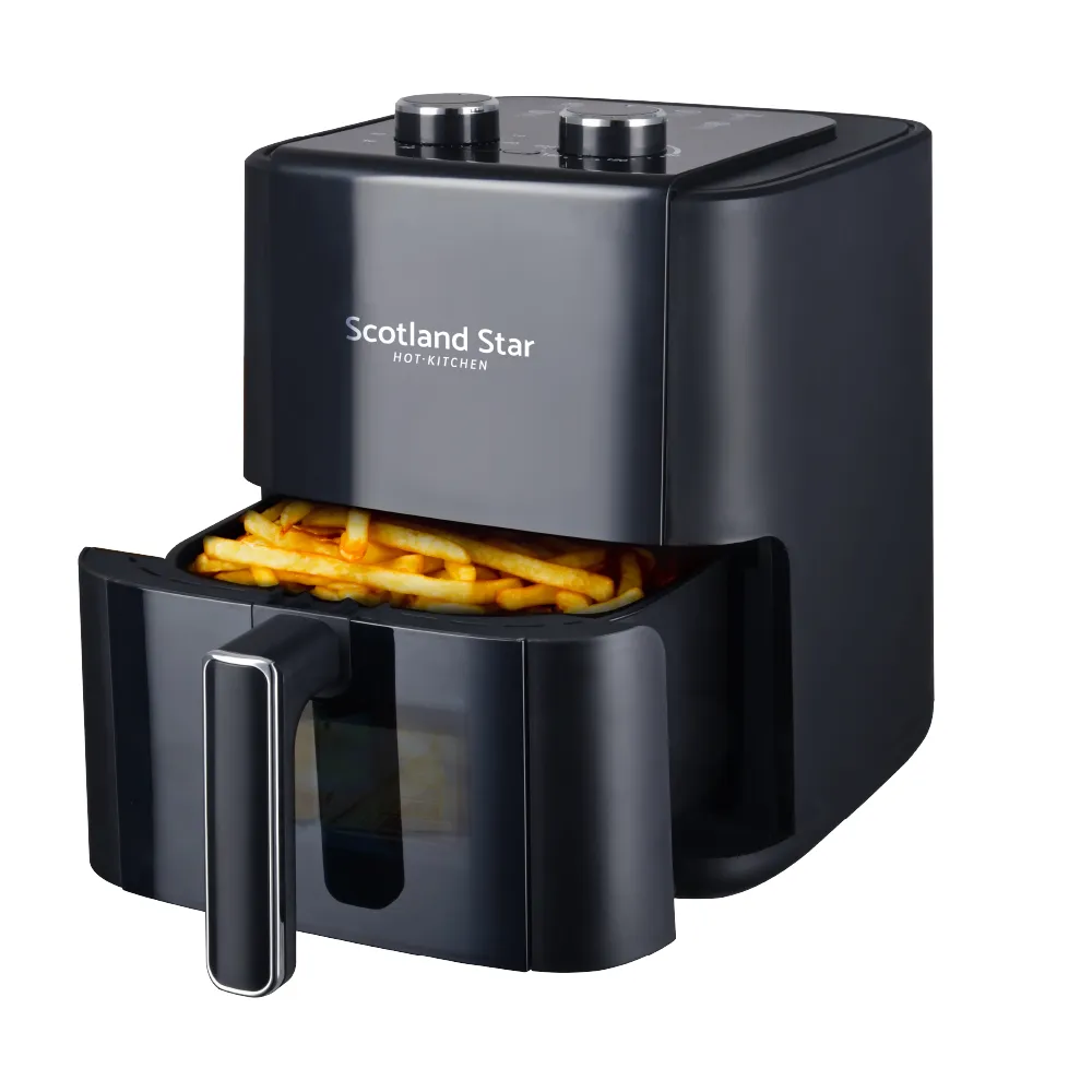 AirFryer HF-501 Doble Perilla y Ventana Visible 5L - Scotland Star